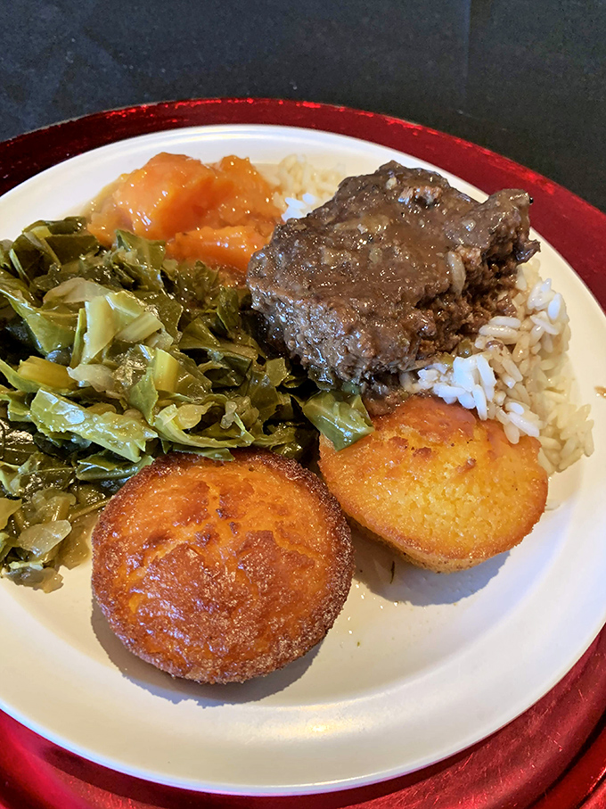 Country-style meatloaf that doesn't apologize for being exactly what it is&mdash;hearty, homestyle cooking that hugs you from the inside out.