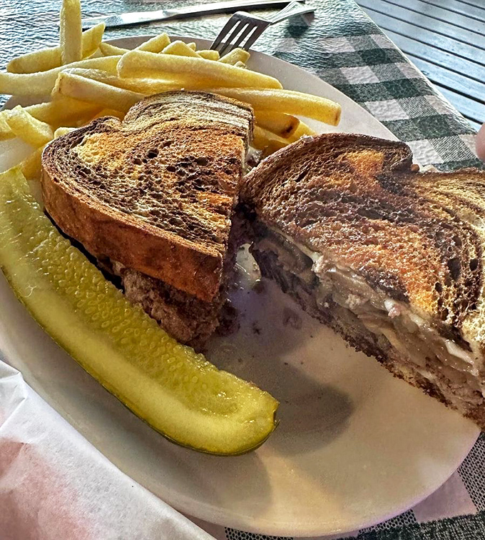 The humble grilled cheese gets the Florida treatment. Golden, buttery perfection with a pickle sidekick that takes "comfort food" to new, delicious heights.