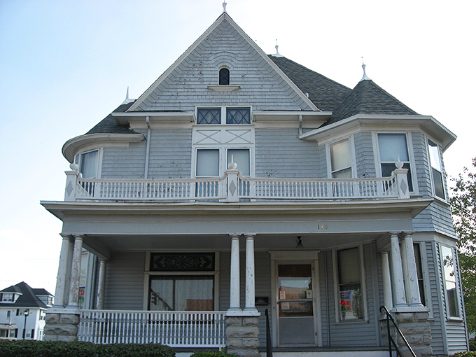 Victorian architecture that would be a tourist attraction elsewhere is just "home" in Celina. This beauty probably costs less than a studio apartment in Seattle.