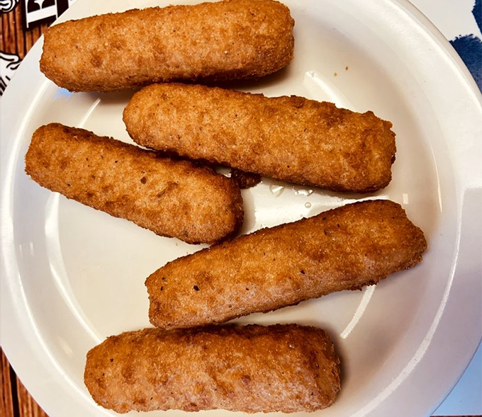Golden-brown, perfectly cylindrical, and promising molten cheese within&mdash;these mozzarella sticks are the opening act that could easily headline their own show.
