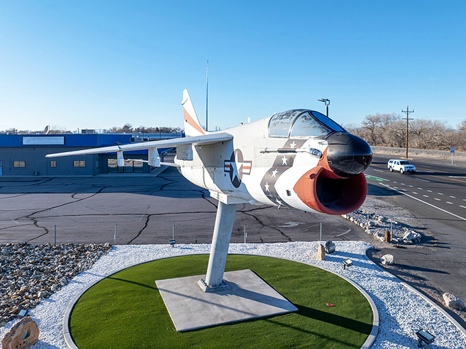 This retired fighter jet stands as Fallon's tribute to its Naval aviation heritage&mdash;the closest thing to a theme park ride in this refreshingly unpretentious town.
