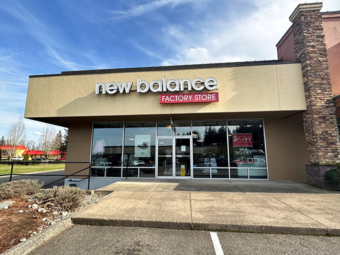 New Balance Factory Store&mdash;where comfort meets savings, and your feet send thank-you notes to your brain for finally being reasonable.