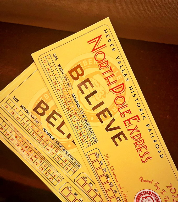 Golden tickets to childhood wonder &ndash; these aren't just train passes, they're permission slips for grown-ups to be kids again.