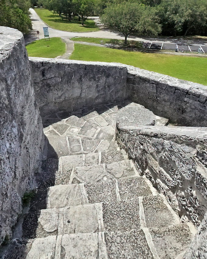 These limestone steps lead to panoramic views worth every bit of the climb. Your Instagram followers will think you've left Florida entirely.