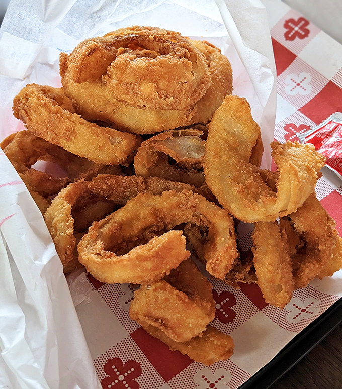 Onion rings with that beautiful golden crust remind you why this side dish deserves more respect than it gets.