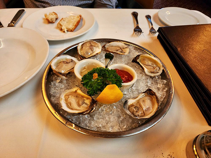 These oysters on ice aren't just appetizers; they're an experience &ndash; briny treasures from the sea that taste like the ocean decided to send you a love letter.