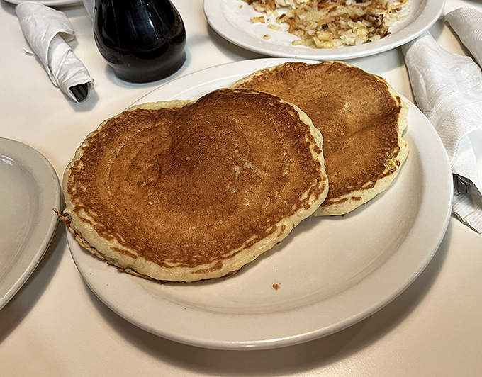 Pancakes so perfectly golden and fluffy they make you question why you ever attempted to make them at home.