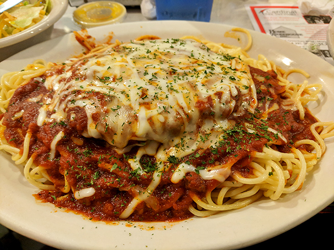 This isn't just Italian food &ndash; it's a plate of spaghetti and chicken parmesan that would make Tony Bennett leave his heart in Fairmont instead of San Francisco.