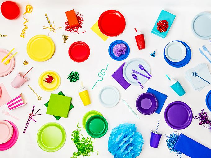 A kaleidoscope of party supplies that transforms ordinary gatherings into celebrations worthy of social media immortality, all for less than a fancy coffee.