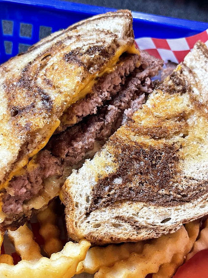 The patty melt &ndash; where burger meets sandwich in a glorious union of beef, melted cheese, and perfectly grilled bread.