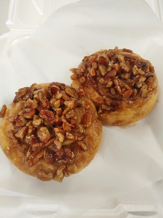 Pecan rolls so decadent they make cinnamon rolls jealous – sticky, sweet, and absolutely worth the calories.