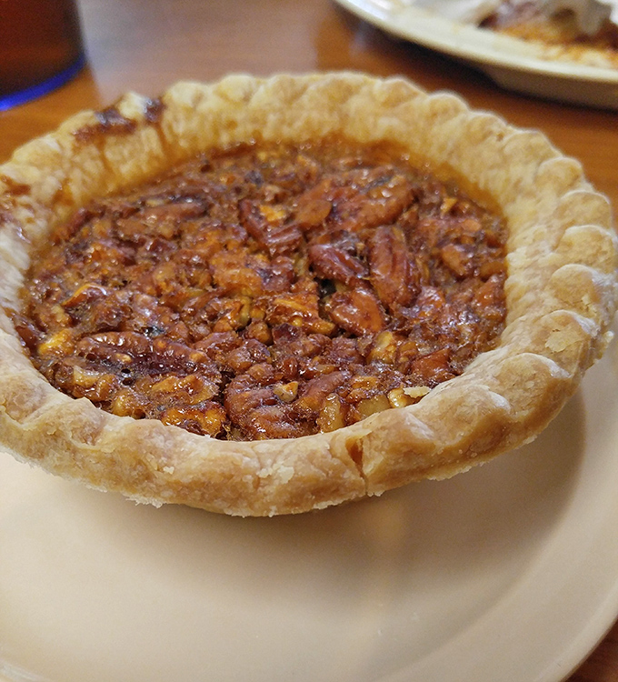 This pecan pie isn't just dessert&mdash;it's the sweet, gooey finale to a barbecue symphony that hits all the right Southern notes.