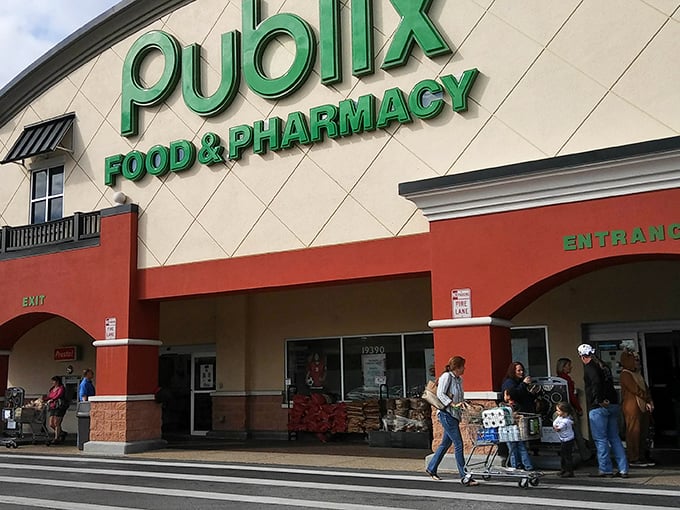 Even grocery shopping at Publix becomes a social event in Brooksville, where "I just need milk" turns into catching up with neighbors.