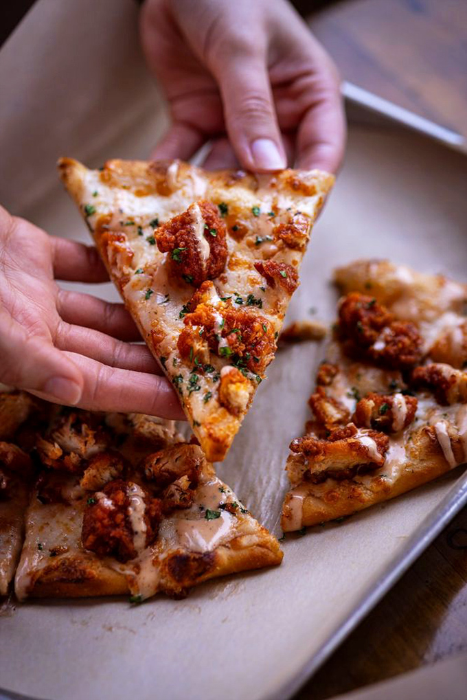 Even the pizza gets the barbecue treatment here, proving that innovation and tradition can peacefully coexist beautifully.