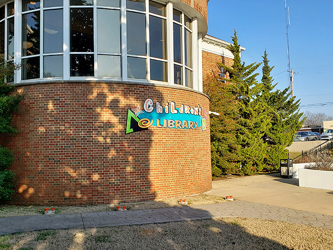 A children's library that understands kids need more than just apps and screens. Books and imagination—still the best retirement entertainment value.