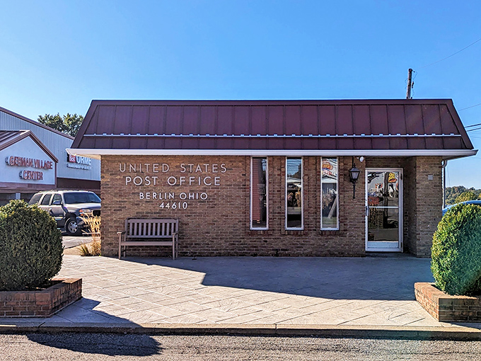 Even the post office in Berlin has character&mdash;a reminder that sending actual mail used to be our version of instant messaging.