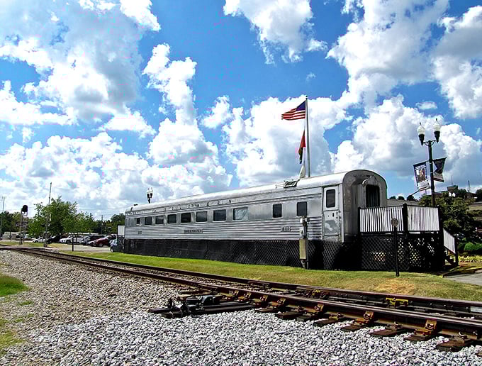 This isn't just any railroad car &ndash; it's a time machine to when train travel was the height of luxury and adventure.