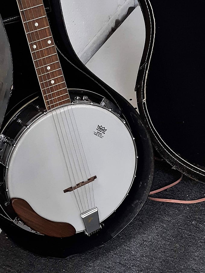Not just any banjo&mdash;a storyteller with strings attached. One musician's parted treasure becomes another's newfound passion, all for less than a night out.