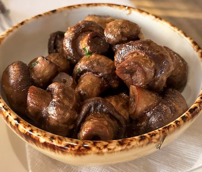 These roasted mushrooms aren't just a side dish &ndash; they're umami bombs waiting to explode with earthy flavor in every bite.
