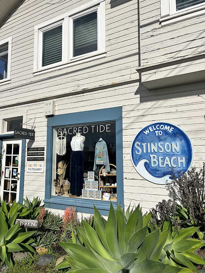 Sacred Tide boutique captures Stinson's essence—a bit bohemian, thoroughly coastal, and refreshingly free of big-box blandness.