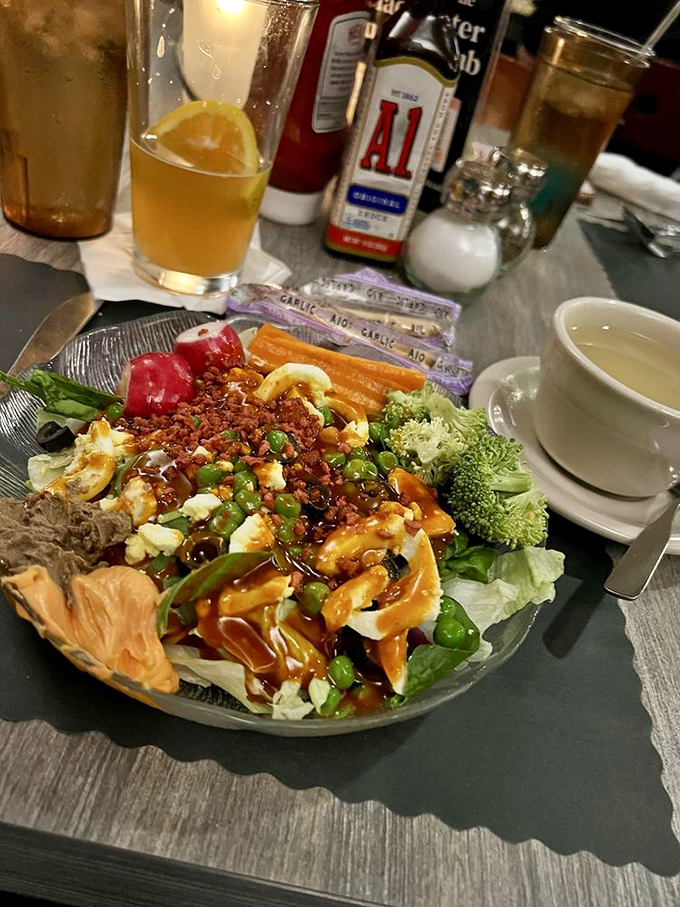 This isn't just a salad&mdash;it's an architectural achievement of textures and flavors that somehow makes eating vegetables feel indulgent.