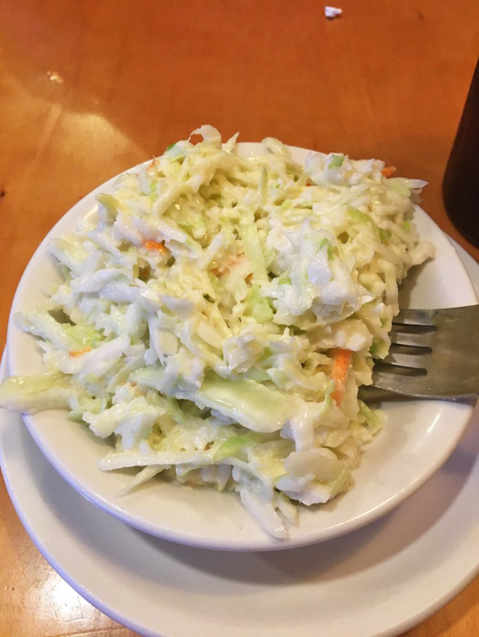 Even the coleslaw gets the homemade treatment&mdash;crisp, fresh, and the perfect counterpoint to those hearty main dishes.