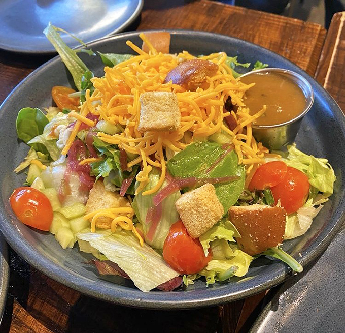 Even the salads at Q39 deserve respect &ndash; fresh, colorful, and substantial enough to hold their own against the smokehouse heavyweights.