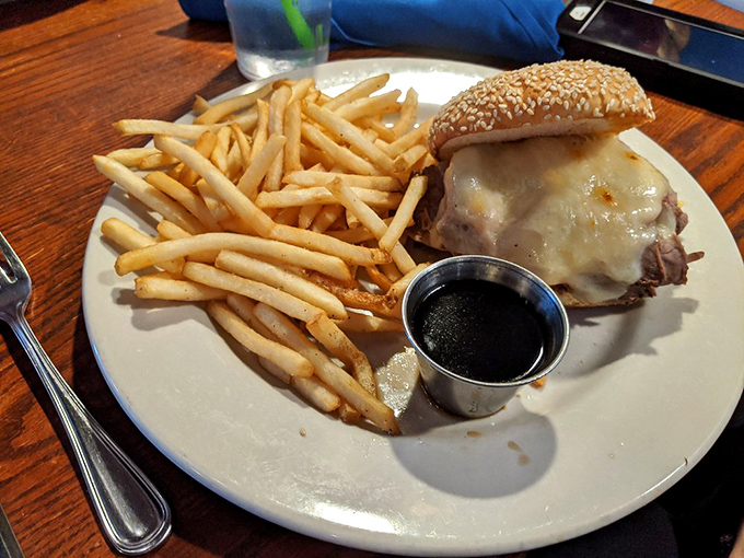 A classic French dip sandwich and fries that reminds us why some combinations have earned their permanent place in the comfort food hall of fame.