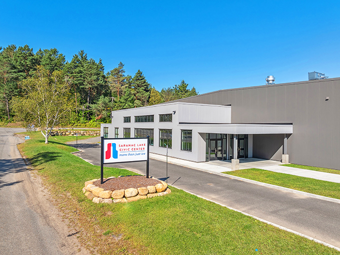 The Saranac Lake Civic Center&mdash;where community happens indoors when Mother Nature decides to remind everyone who's really in charge.