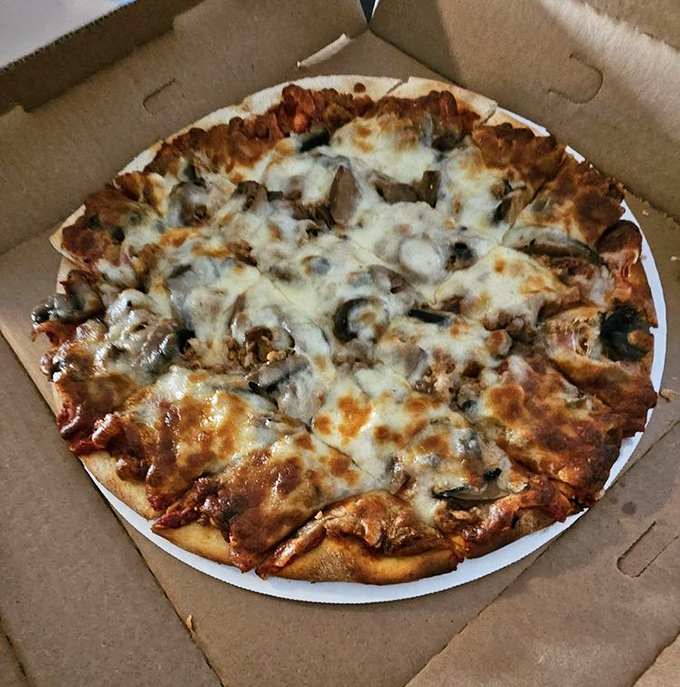 Pizza that doesn't need fancy toppings to prove its worth &ndash; just honest ingredients doing their delicious job perfectly.