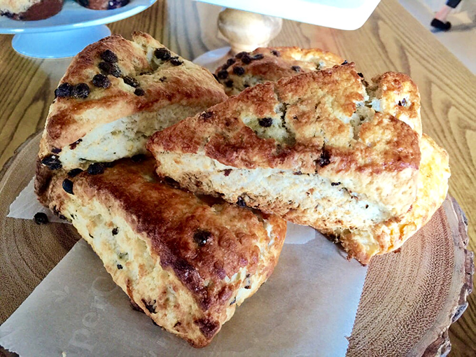 These scones defy the dry, crumbly stereotype that haunts lesser versions. Studded with chocolate chips, they're the breakfast-dessert hybrid we deserve.