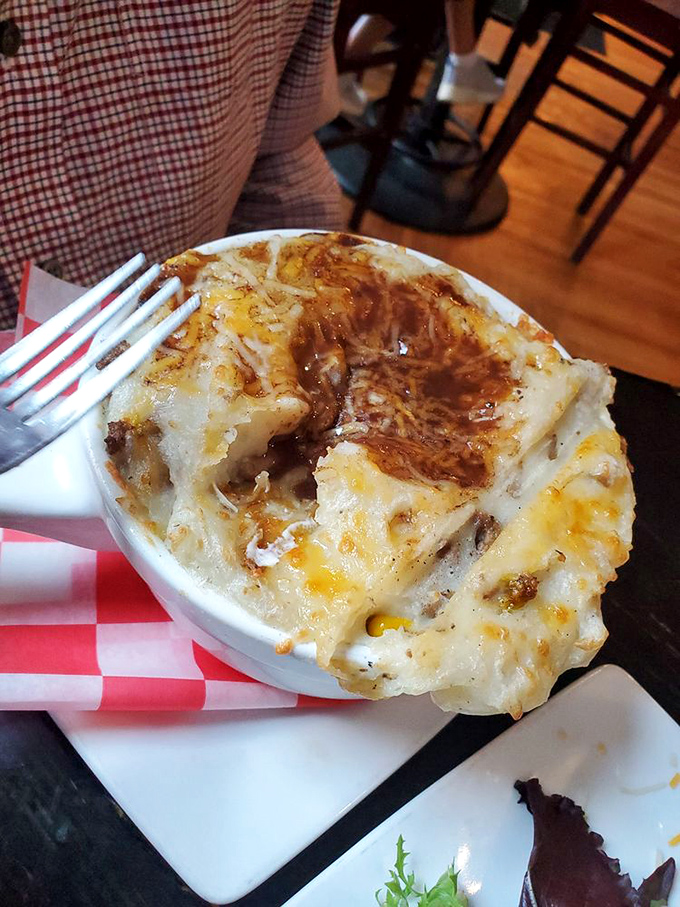 Shepherd's Pie that's clearly been to finishing school&mdash;comfort food with a degree in presentation and a PhD in flavor.