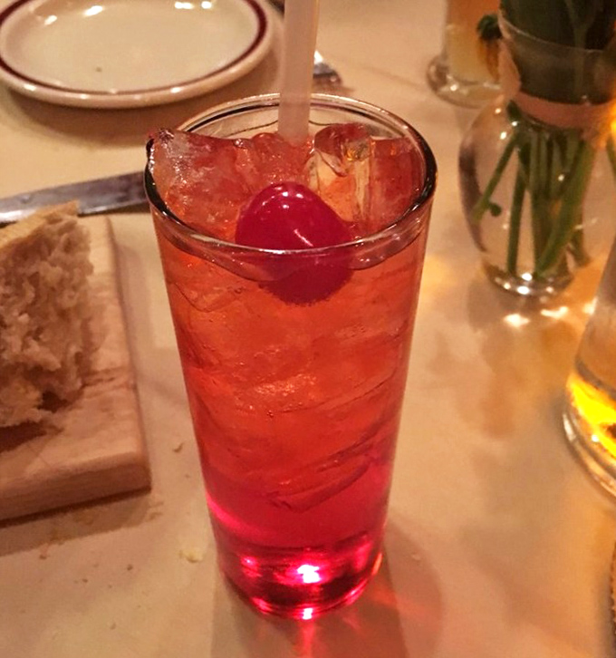A properly made Shirley Temple &ndash; the unofficial cocktail of people celebrating something special while remaining completely lucid.