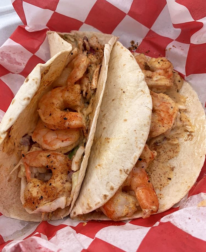 Those shrimp tacos prove this kitchen doesn't discriminate &ndash; all proteins get the smoke treatment equally.
