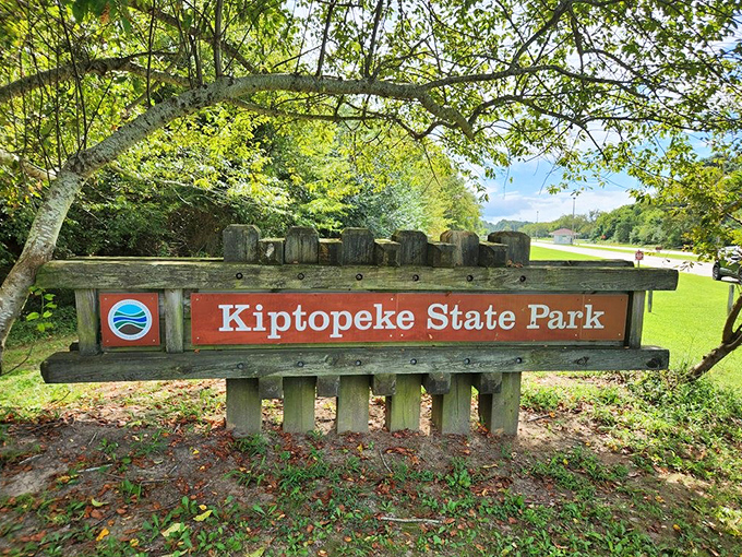 The official welcome mat to adventure. This sign doesn't just mark an entrance&mdash;it's the first page of your Eastern Shore story.