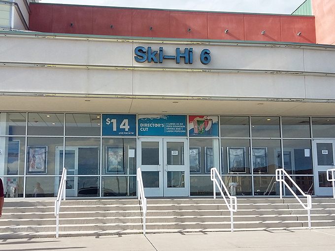 The Ski-Hi 6 theater brings Hollywood to the high country. Where else can you catch the latest blockbuster and be home in time for sunset?