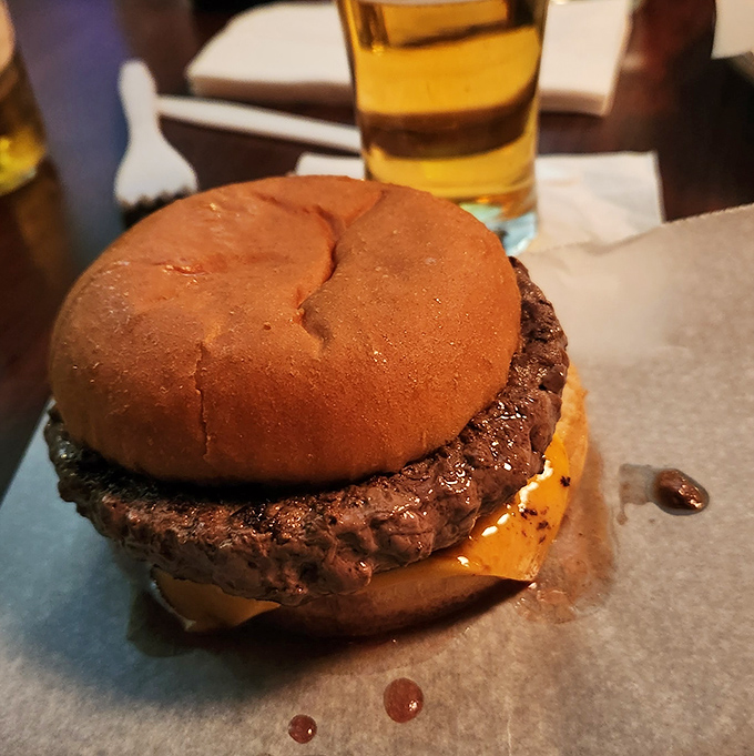 This isn&rsquo;t just a slider; it&rsquo;s a bite-sized masterpiece of beef and bun&mdash;no Instagram filters needed when perfection comes in small packages.