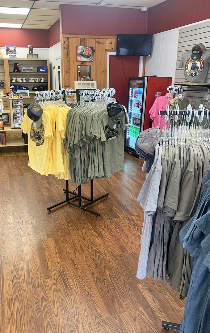 The railway gift shop tempts with train-themed treasures and local crafts&mdash;because no adventure is complete without the perfect souvenir.