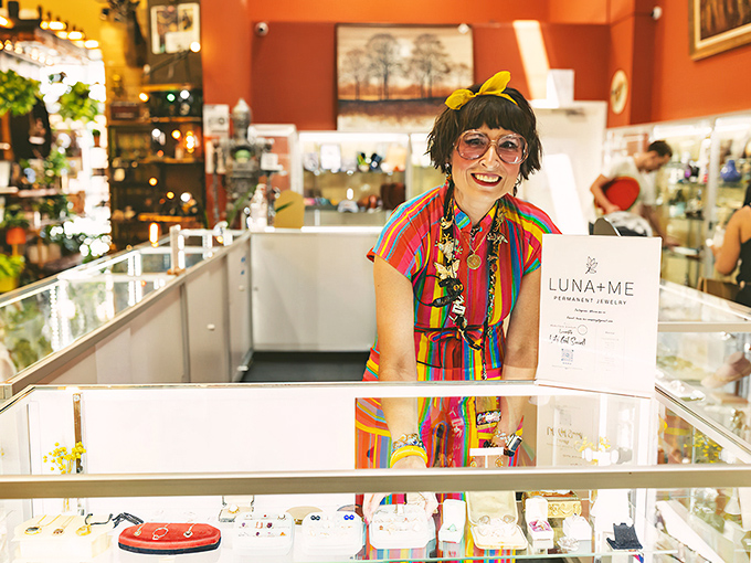 The vendors at Sea Hive are as colorful as their merchandise. Their passion for vintage treasures transforms shopping into storytelling.