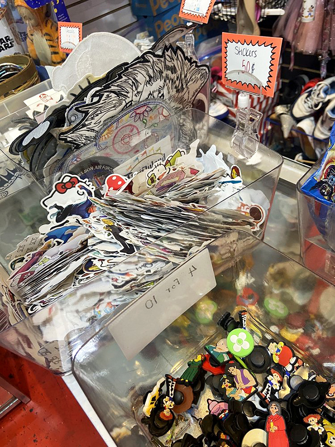 Sticker shock of the best kind! From anime characters to Disney icons, these adhesive treasures let you decorate your world for pocket change.