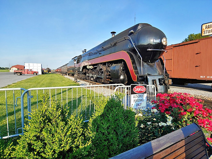 All aboard for nostalgia! This magnificent steam locomotive harks back to when the railroad was Strasburg's lifeline to the wider world.