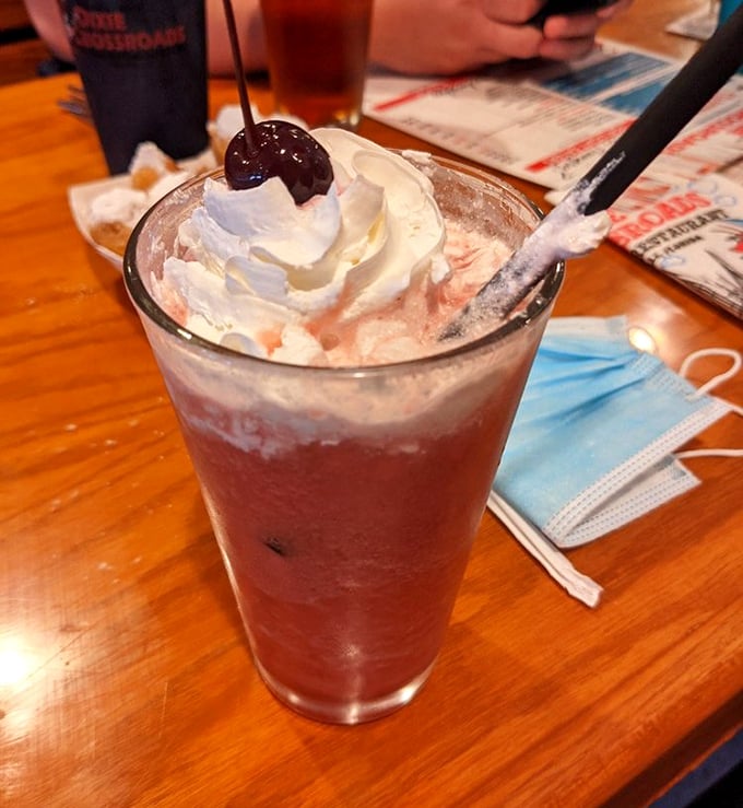 This strawberry daiquiri isn't just a drink&mdash;it's Florida sunshine in liquid form, topped with a cloud of whipped cream.