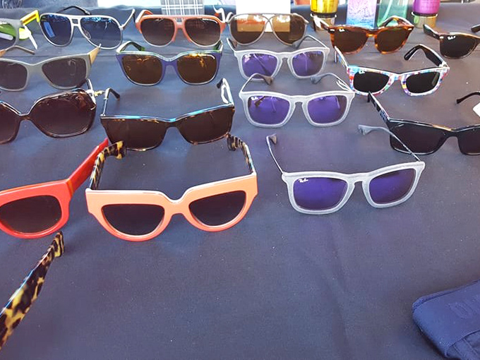 Sunglasses galore for every face shape and personality. From classic Wayfarers to bold statement pieces, your perfect summer eye protection awaits discovery.