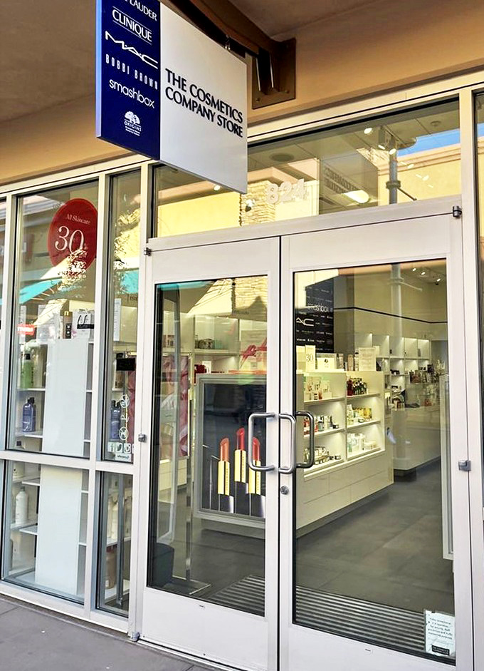 The Cosmetics Company Store: where makeup dreams come true at prices that won't give your credit card nightmares.