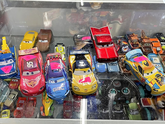 Miniature automotive dreams under glass. For collectors, these aren't just toy cars—they're childhood nostalgia protected in display-case amber.
