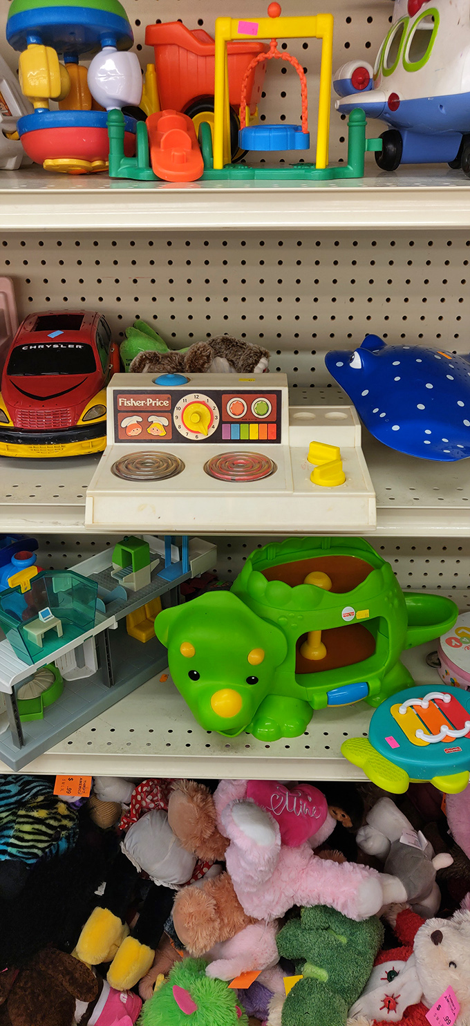 Vintage Fisher-Price toys that survived decades of playtime, proving they don't make 'em like they used to &ndash; literally.