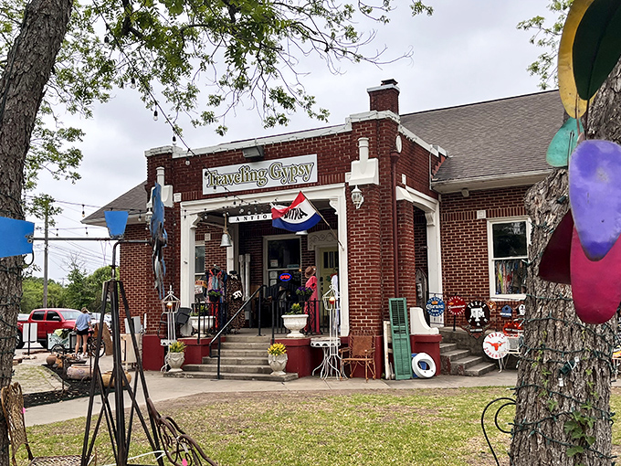The Traveling Gypsy brings eclectic treasures to a brick storefront that's seen more history than most museums will ever curate.