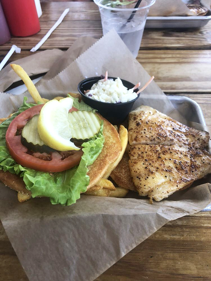 This sandwich isn't just served&mdash;it's presented, with all the care of a first-time parent showing off baby pictures.