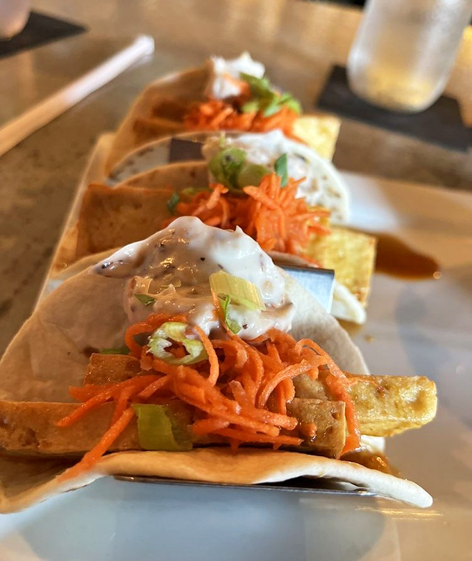 These vegan tacos prove plant-based eating can be colorful, creative, and completely crave-worthy for everyone at the table.