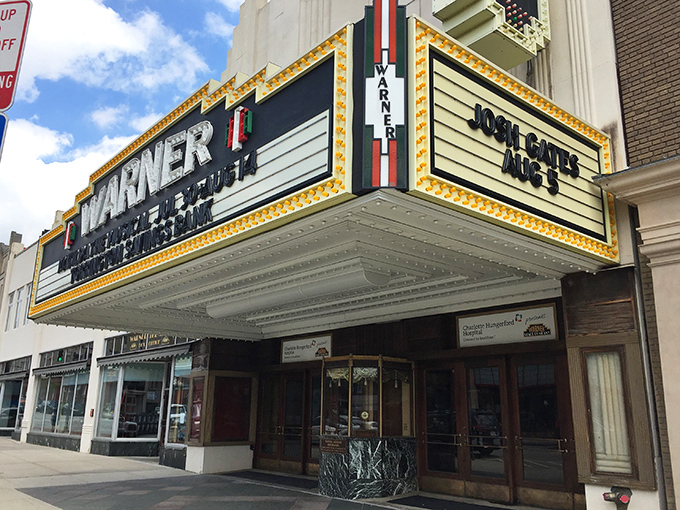 The Warner Theatre's marquee promises entertainment that rivals big cities without the big-city parking nightmares or wallet-emptying ticket prices.